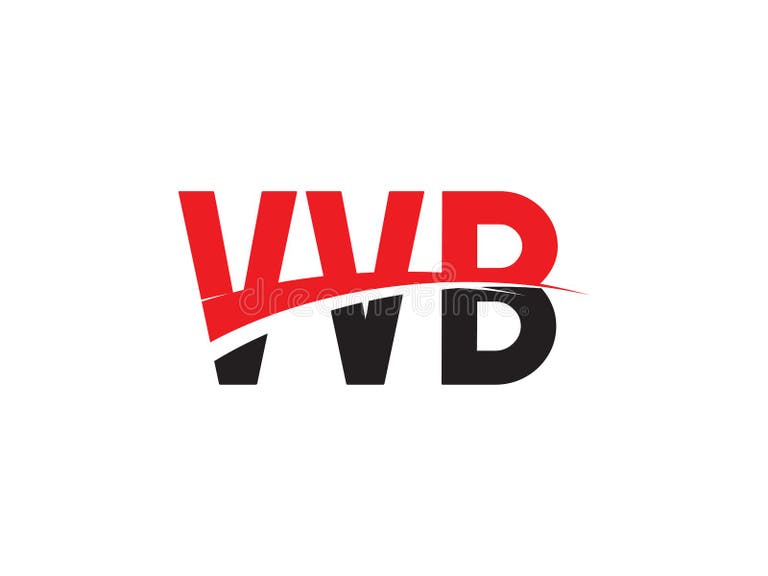VVB Letter Initial Logo Design Vector Illustration Stock Vector ...