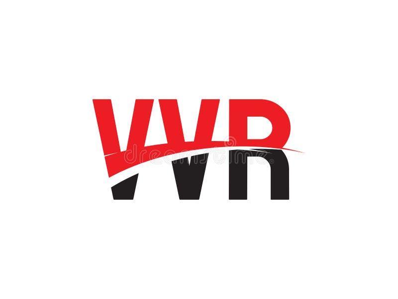 VVR Letter Initial Logo Design Vector Illustration Stock Vector ...