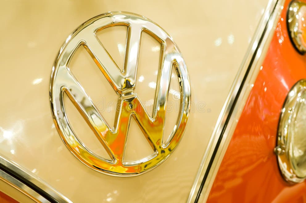 VW badge editorial stock photo. Image of 1960, brand - 19002613