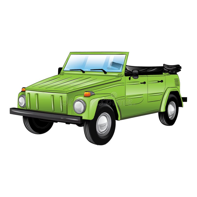 The classic car stock vector. Illustration of theme - 188340301