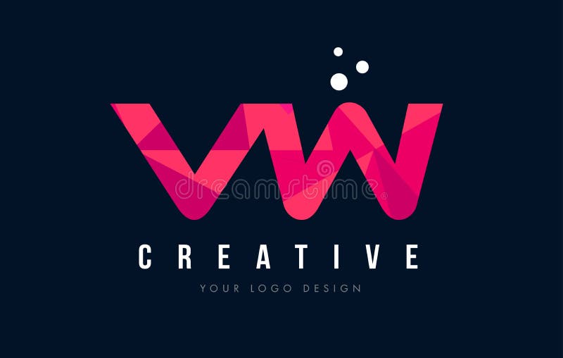 Vw V W Purple Letter Stock Illustrations – 13 Vw V W Purple Letter ...
