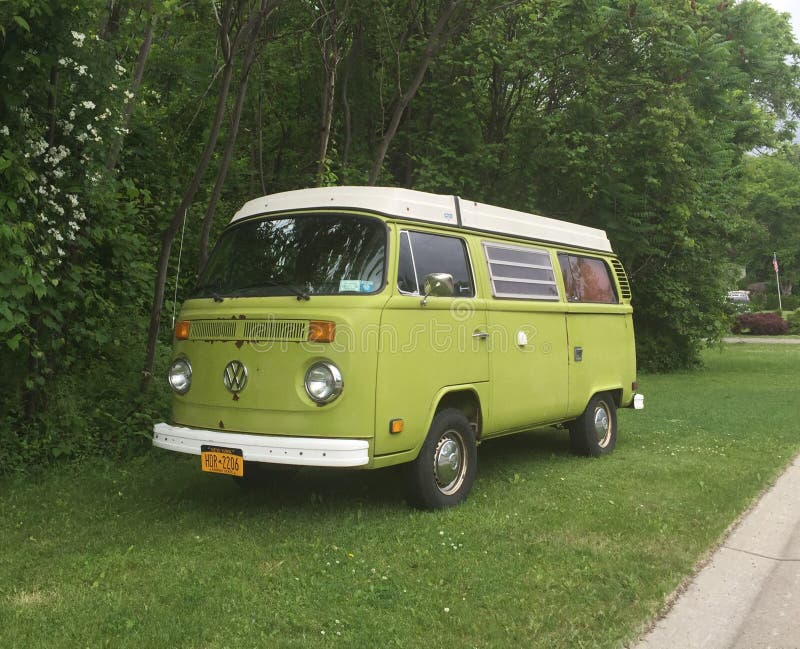 VW Van editorial stock image. Image of volkswagen, hippie - 73790584