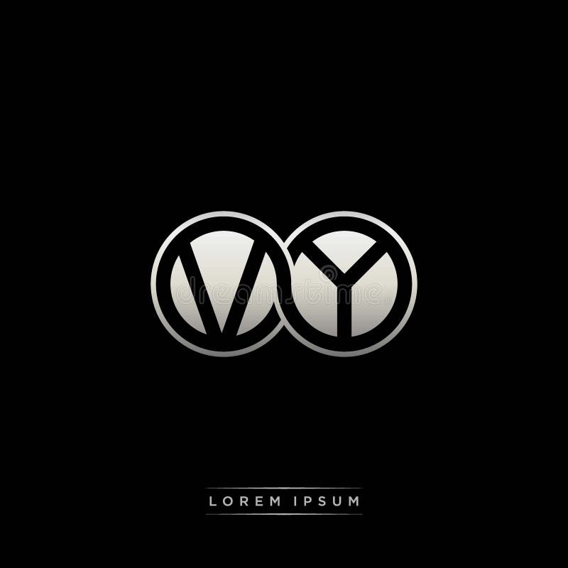 VY Initial Letter Linked Circle Capital Monogram Logo Modern Template ...