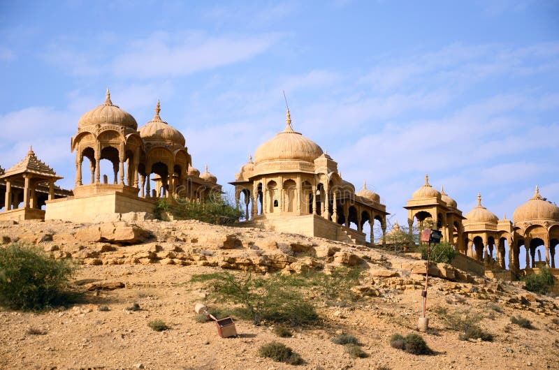 Vyas Chhatri stock image. Image of rajasthan, jaisalmer - 36652093