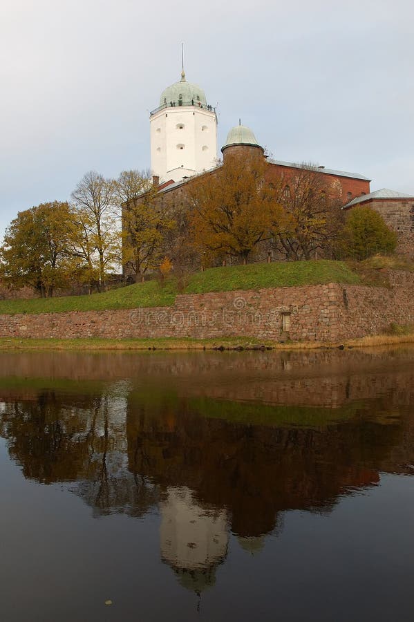 The Vyborg Castle stock image. Image of historic, aged - 7255285