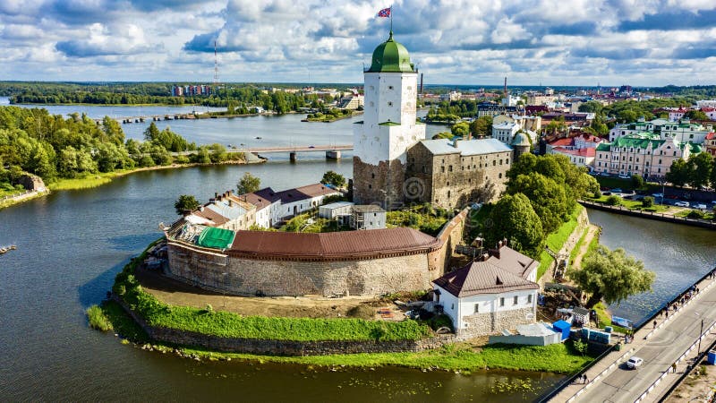 Vyborg Castle State Museum Vyborg Stock Photo - Image of palace, vyborg ...