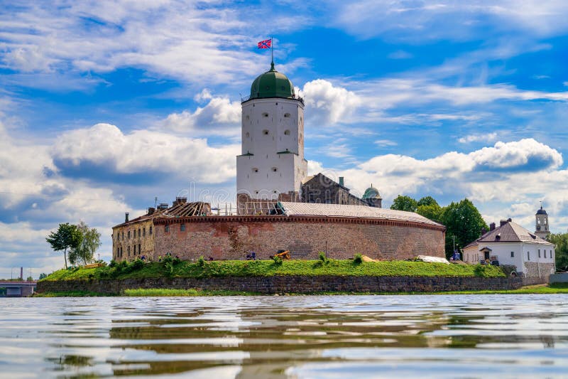 Vyborg, Russian Federation/ September 10, 2020; Vyborg Castle. View ...