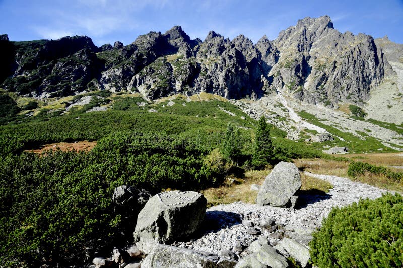 Vysoke Tatry - High Tatras stock image. Image of czechoslovakia - 21481063
