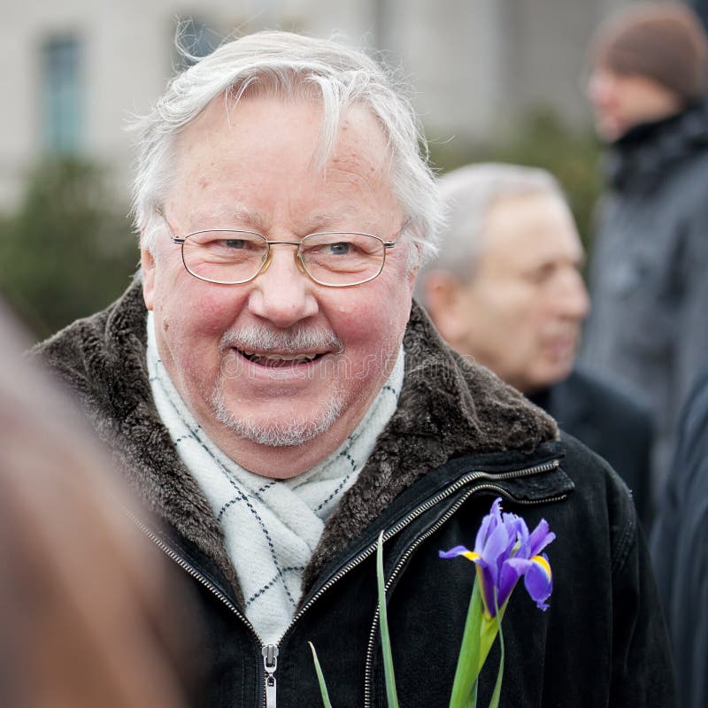 Vytautas Landsbergis editorial stock photo. Image of landsbergis - 23811993