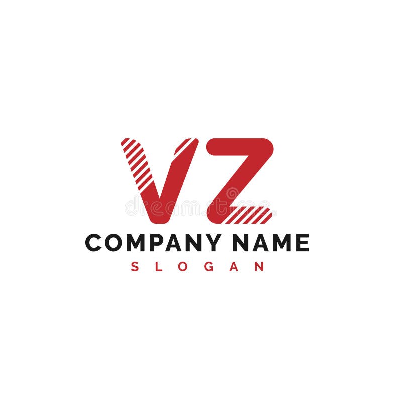 VZ Letter Logo Design. VZ Letter Logo Vector Illustration - Vector ...