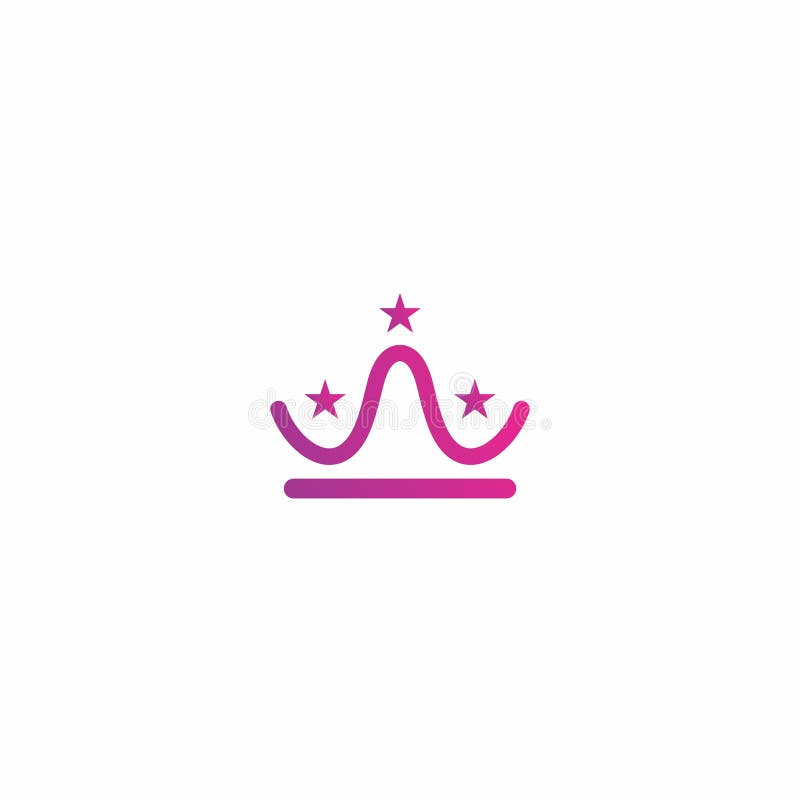 W Crown Logo Simple. Letter W Icon Stock Vector - Illustration of crown ...