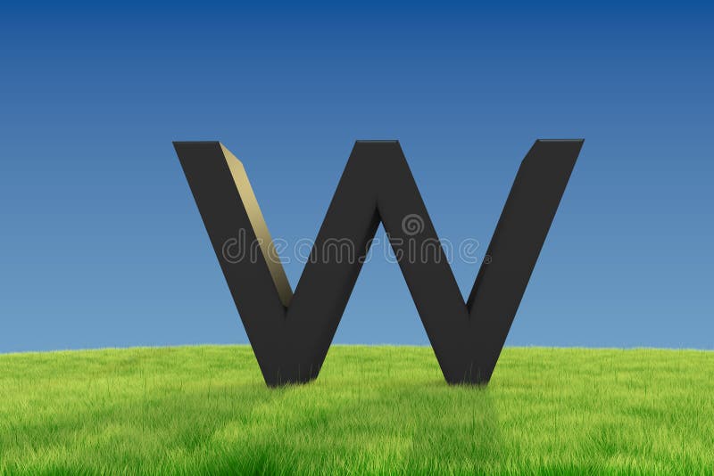 W Letter Grassland Stock Illustrations – 4 W Letter Grassland Stock ...