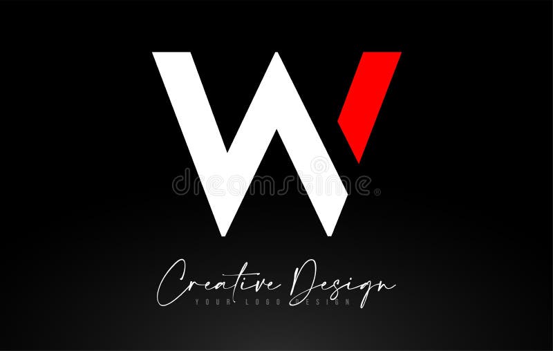 W Letter Icon Design with Creative Modern Look and Teal Background ...