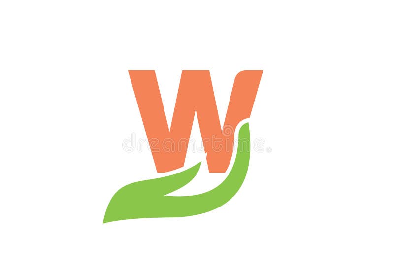 Letter 7 Hand Logo Concept for Hand Care, Charity Sign and Donation ...