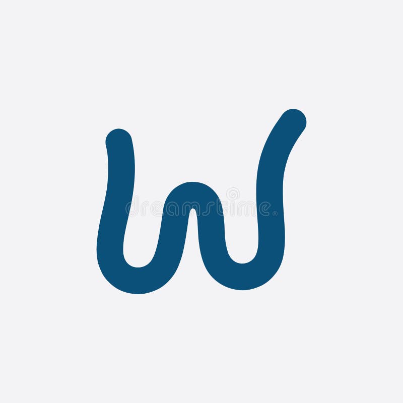 Dynamic Wavy Letter W Logo Stock Illustrations – 19 Dynamic Wavy Letter ...