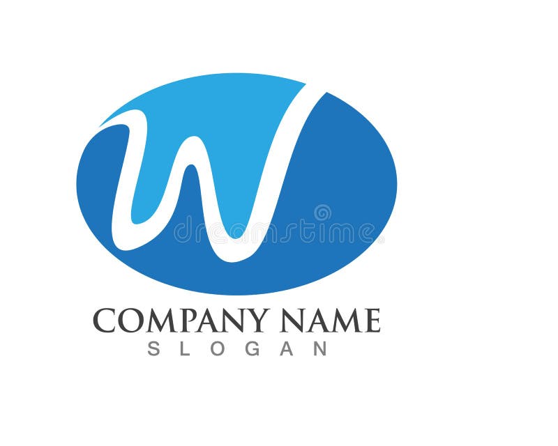 W letter logos stock vector. Illustration of creative - 117986271
