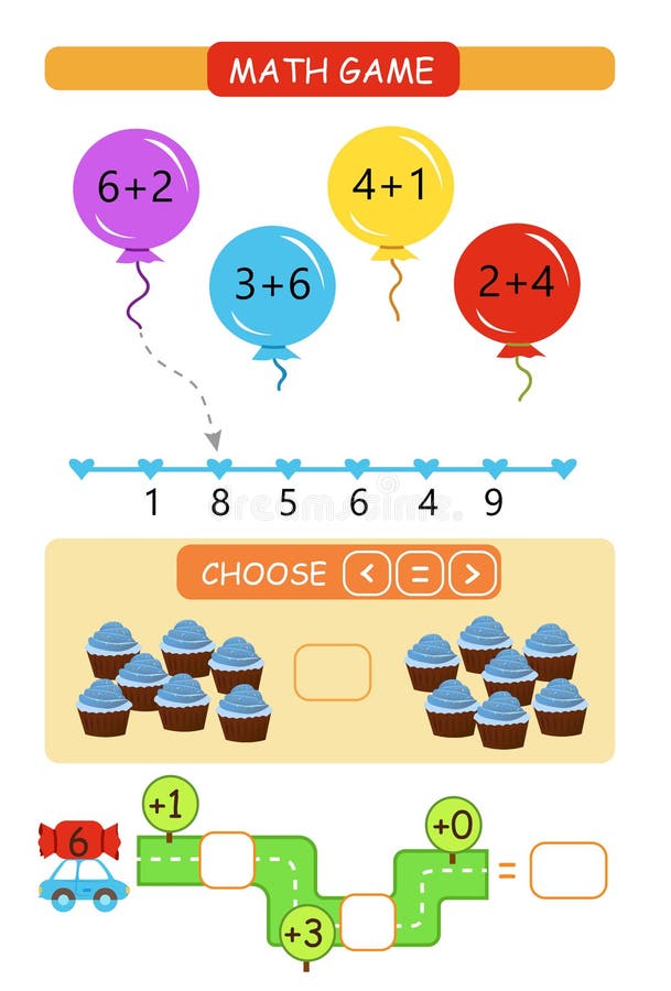 Worksheet. Counting Game. Learning Mathematics, Tasks for Addition ...
