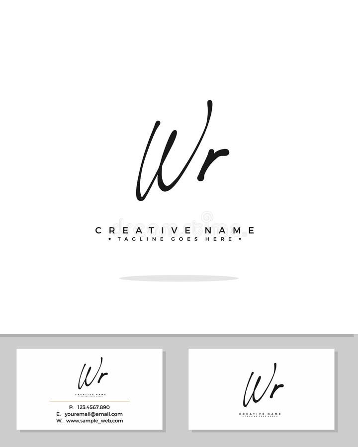 Wr Signature Stock Illustrations – 217 Wr Signature Stock Illustrations ...