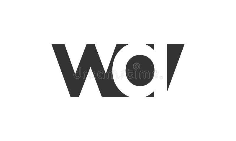 WA Creative Geometric Initial Based Modern and Minimal Logo. Letter W a ...