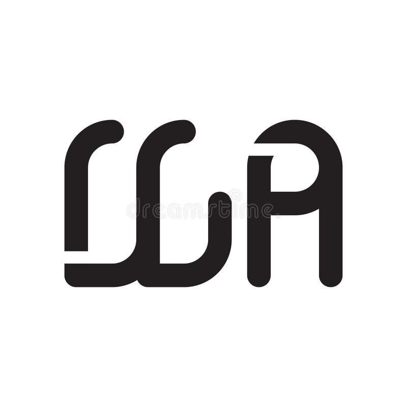 Wa Initial Letter Vector Logo Icon Stock Vector - Illustration of ...