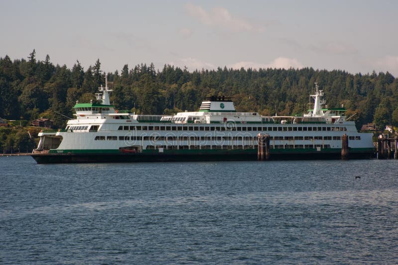 WA state ferry stock photo. Image of transit, maritime - 107709126