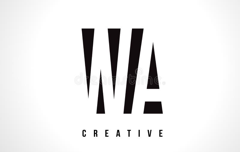 Wa Letter Logo Stock Illustrations – 1,139 Wa Letter Logo Stock ...