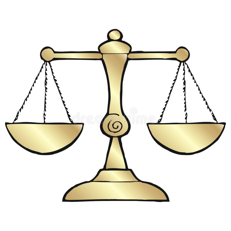 Waage vektor abbildung. Illustration von skala, abbildung - 2534912
