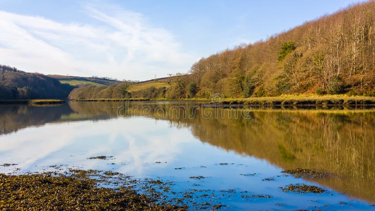 Wacker Quay Cornwall stock image. Image of scenic, river - 28052533