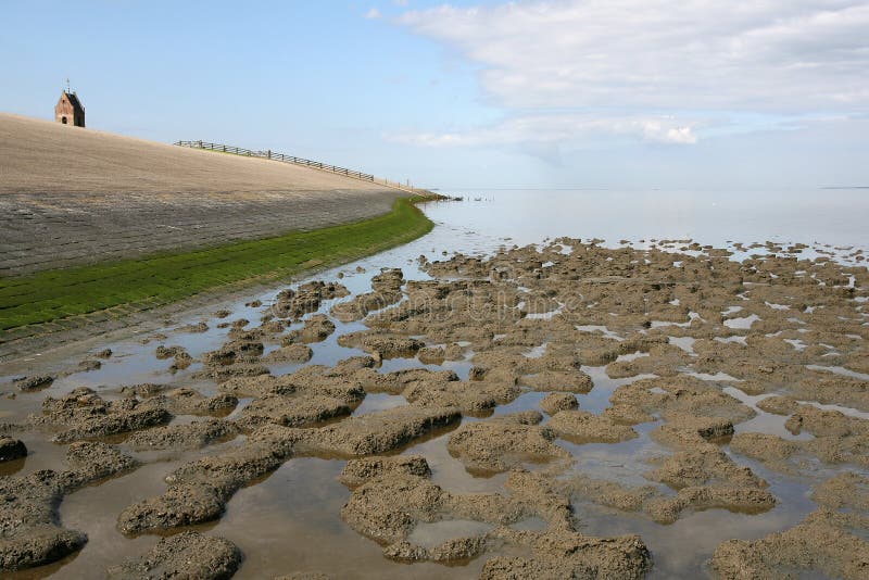 Wadden sea stock photo. Image of reflection, north, water - 10418718