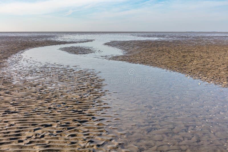 Wadden Sea stock image. Image of lower, recreation, ocean - 234522811