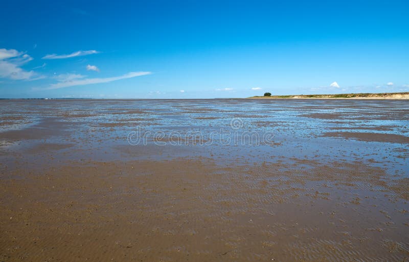 Wadden sea stock image. Image of water, denmark, shore - 271524391