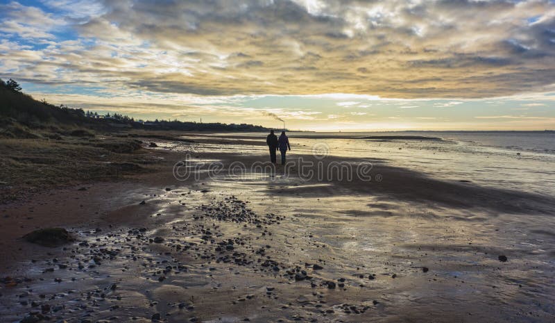 Wadden Sea Near Esbjerg, Denmark Stock Image - Image of beach ...
