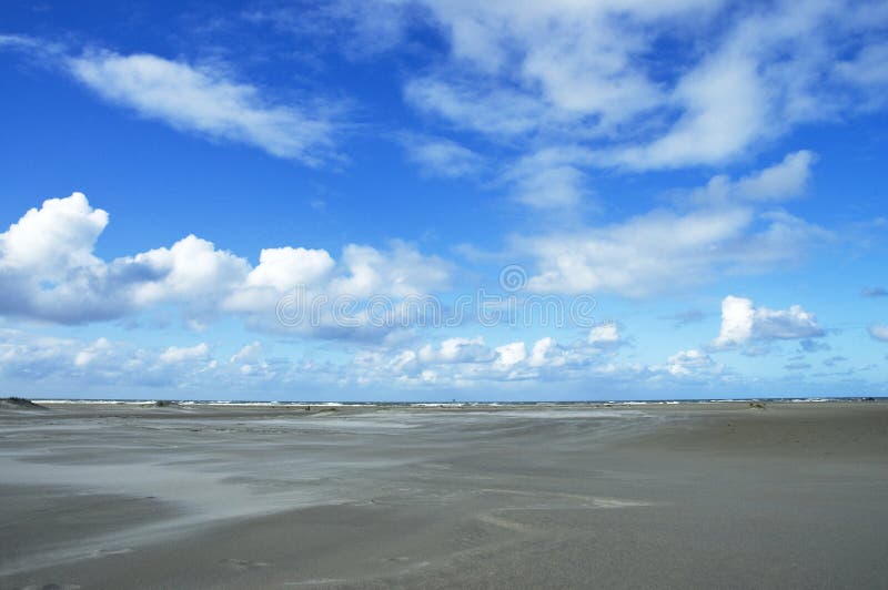Waddeneiland Vlieland, Nederland / Nederlands Stock Photo - Image of ...
