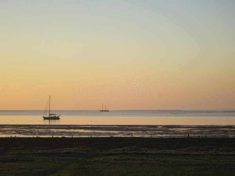 Waddenzee, Wadden Sea stock photo. Image of waddenzee - 129046460
