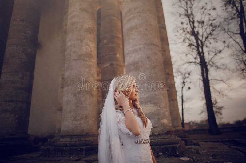 Wadding day HD stock photo. Image of fashion, bride, people - 61582130