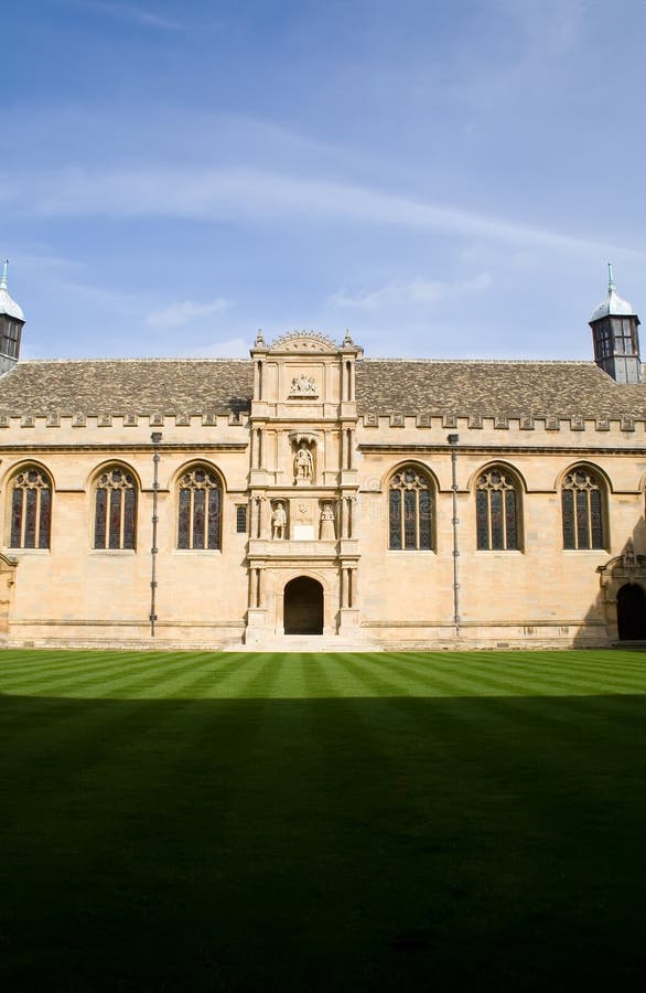 Wadham College, Oxford stock image. Image of oxfordshire - 12756229