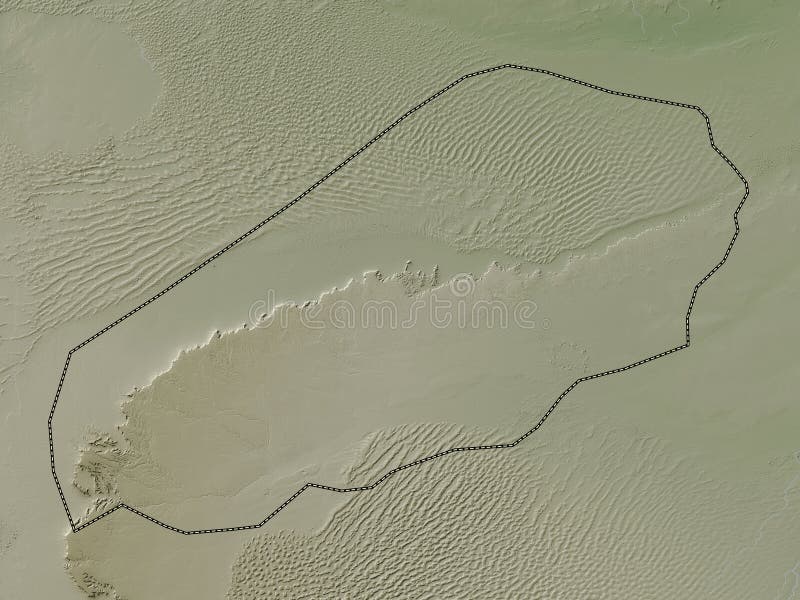 Wadi Al Hayat, Libya. Wiki. No Legend Stock Illustration - Illustration ...