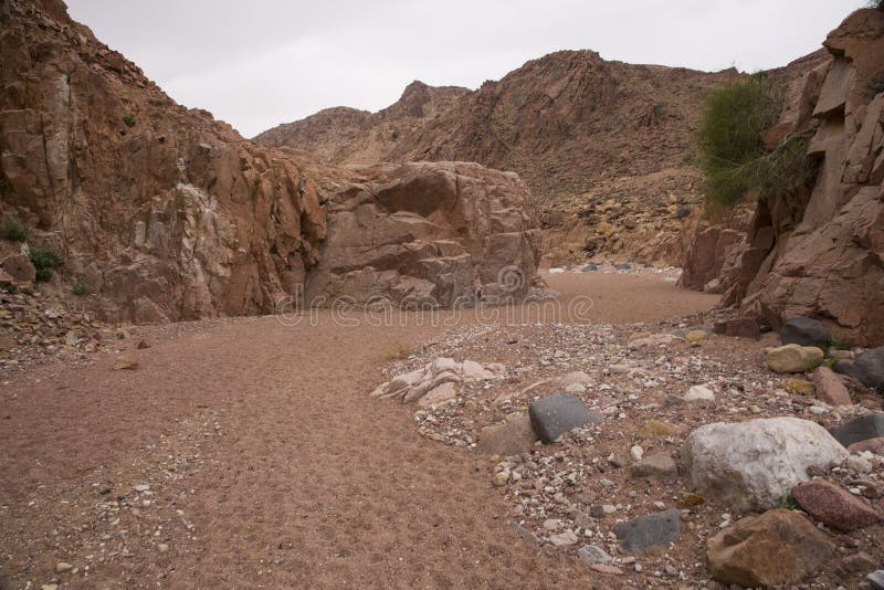 Wadi Dry River Bed Middle East Stock Photos - Free & Royalty-Free Stock ...