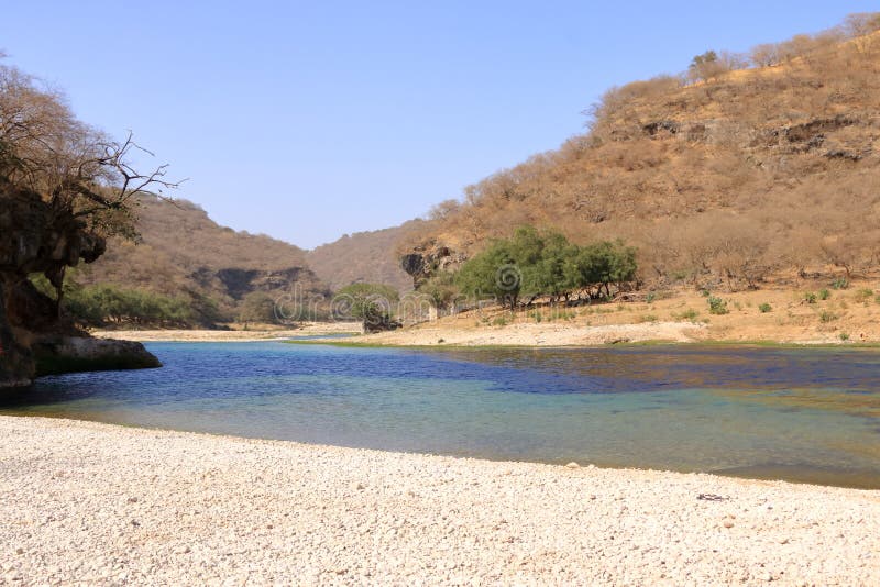 Wadi Dharbat or Sometimes Spelled Darbat, Salalah, Sultanate of Oman ...