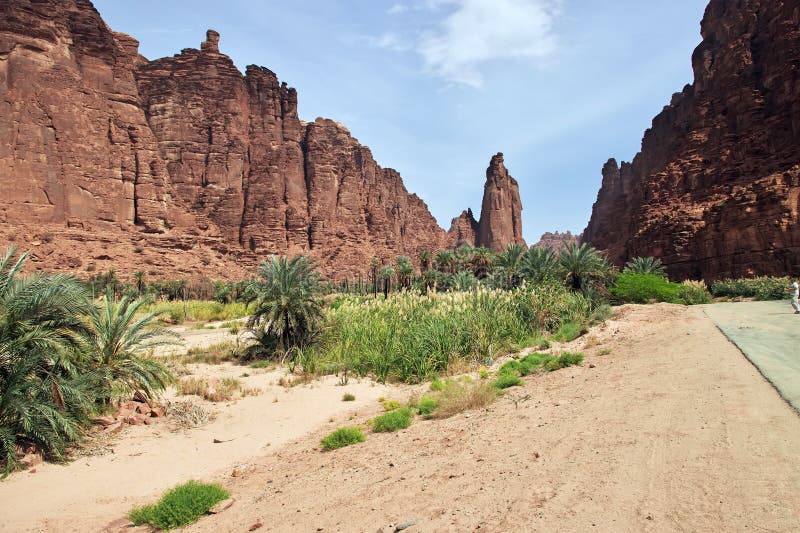 Wadi Disah, Al Shaq Canyon, Saudi Arabia Stock Photo - Image of park ...