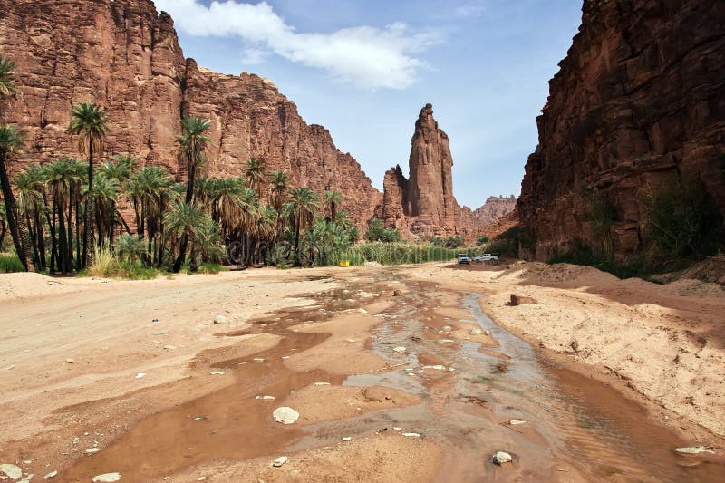 Wadi Disah, Al Shaq Canyon, Saudi Arabia Stock Image - Image of park ...