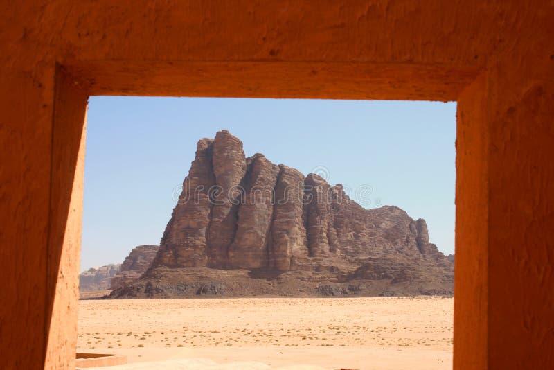 Wadi Rum stock image. Image of safari, desert, tourism - 7589973