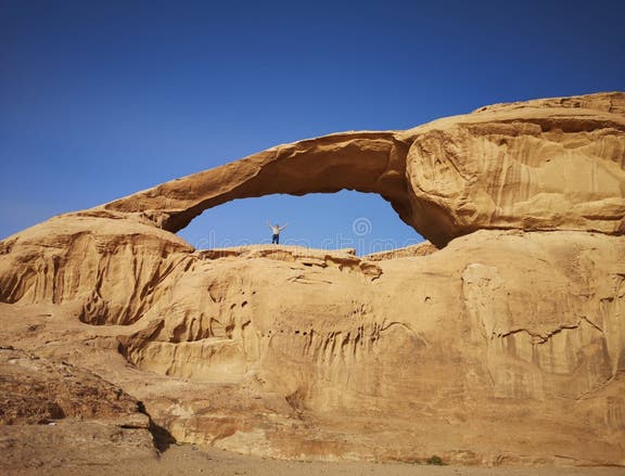Wadi Rum Protected Area, Jordan Stock Photo - Image of area, wadi ...