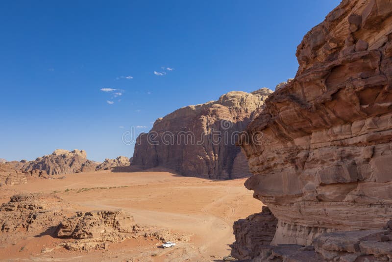 Wadi Rum Red Desert, Jordan, Middle East Stock Photo - Image of arabia ...