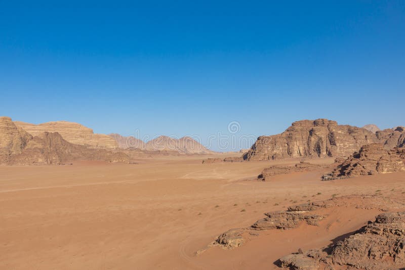Wadi Rum Red Desert, Jordan, Middle East Stock Image - Image of camel ...