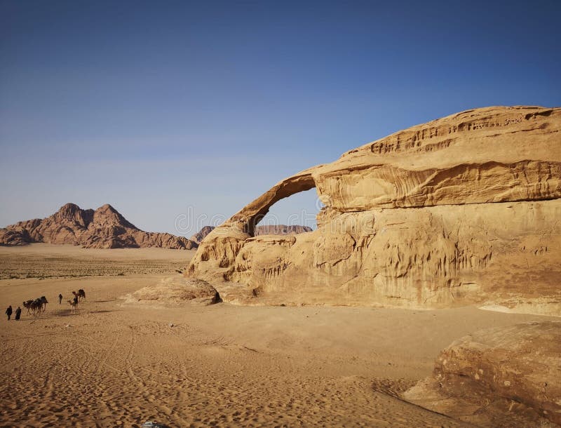Wadi Rum (Valley of the Moon), Jordan Stock Photo - Image of jordan ...