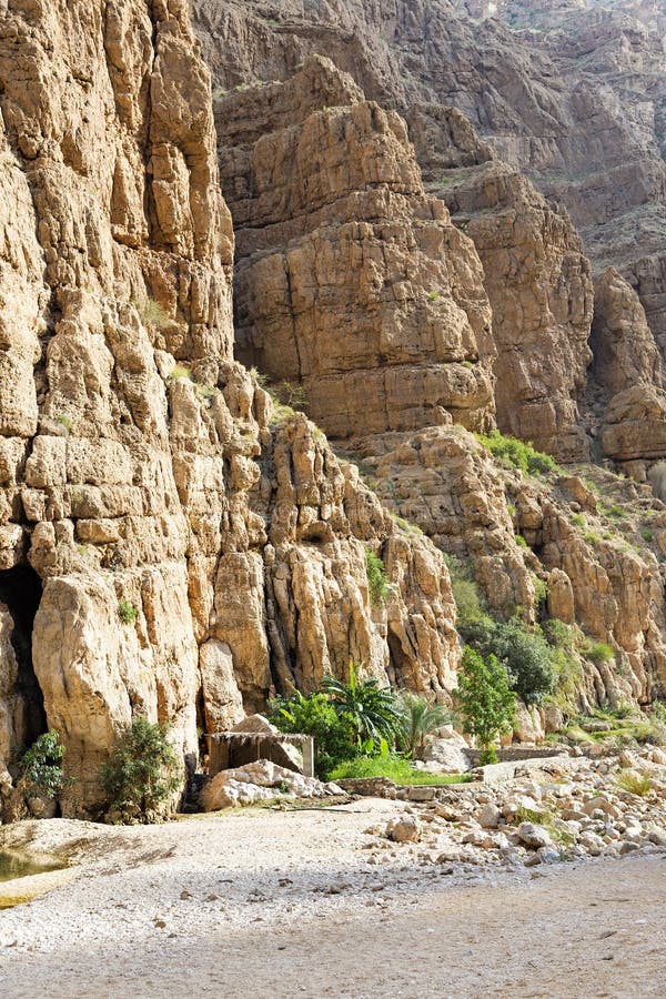 Wadi Shab Oman stock photo. Image of middle, beautiful - 40225252