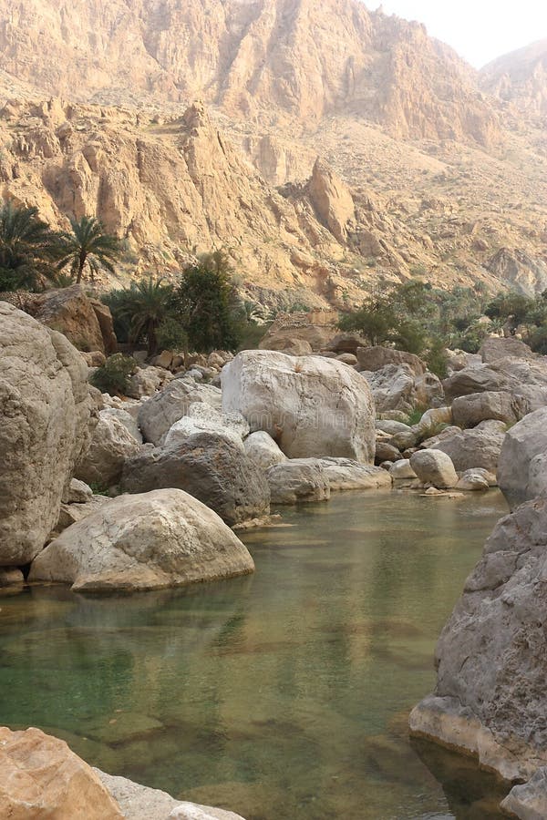 Oman: Wadi Tiwi stock image. Image of sunset, mountain - 11228599