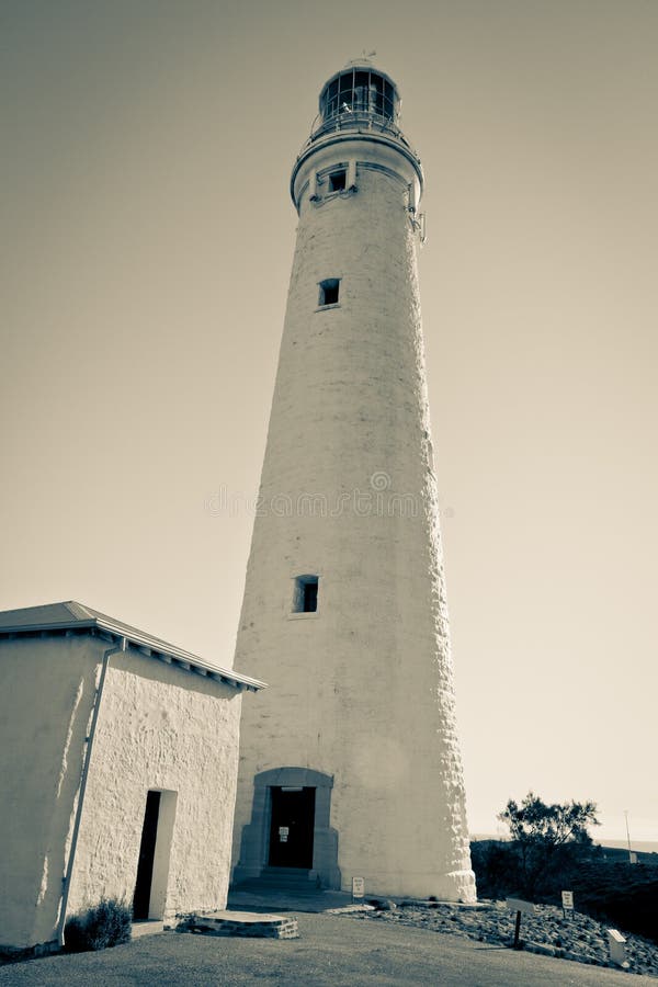 Wadjemup Lighthouse on Rottnest Island Stock Image - Image of rotto ...