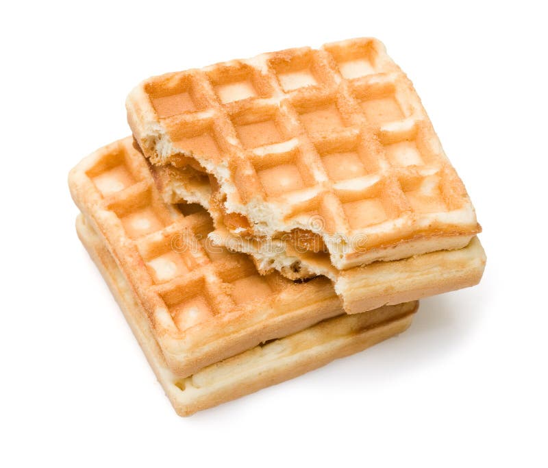 Wafel stock afbeelding. Image of beet, heerlijk, wafeltje - 18755551